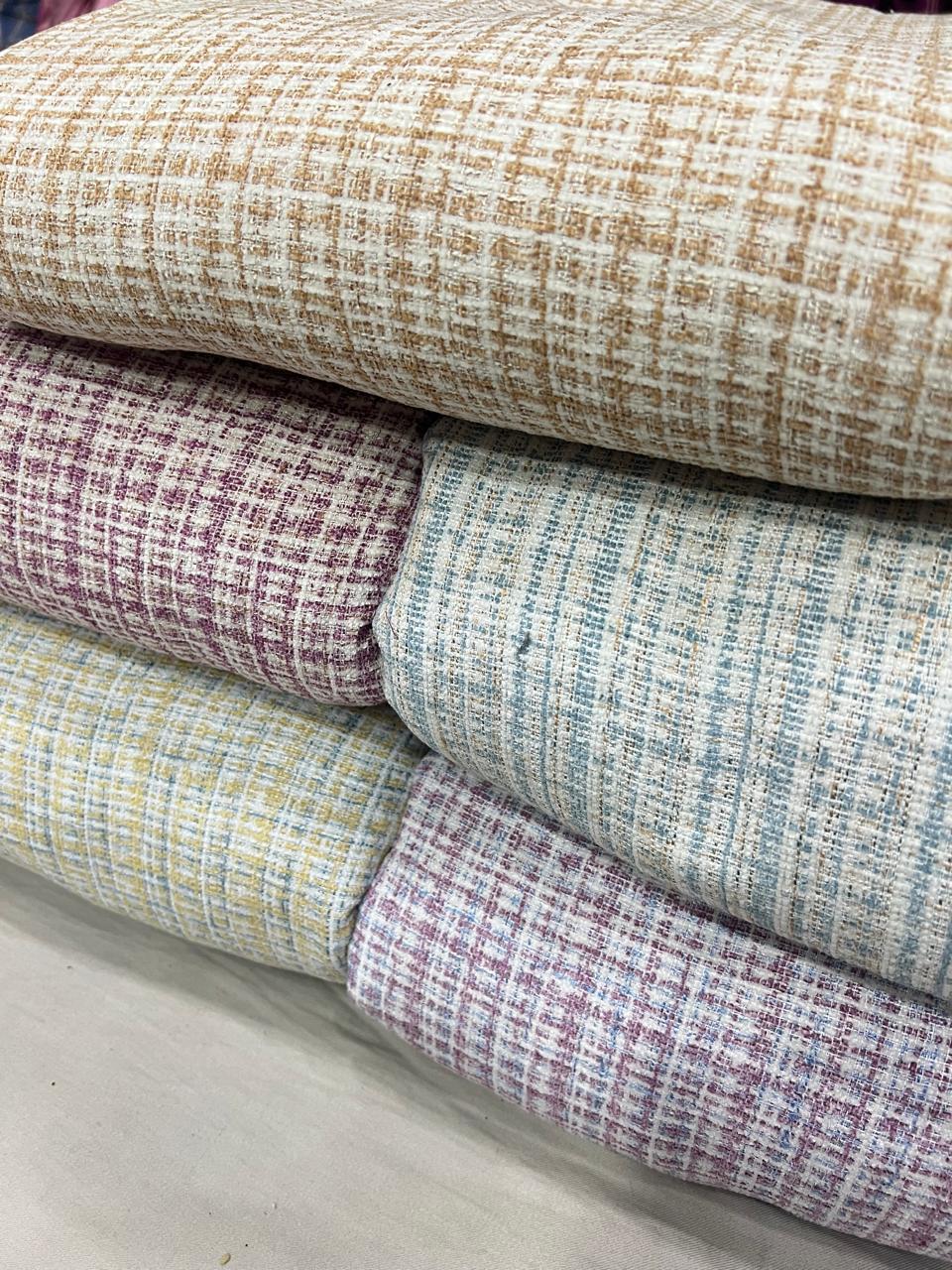 Tweed Korean Fabric – Satkaar Fashions
